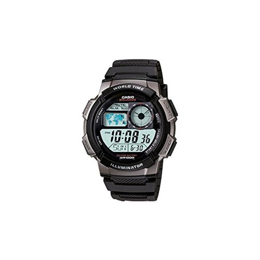 Casio AE1000W Series Men's Digital Watch | 100M Water Resistance, Multi ...