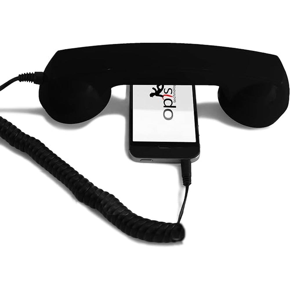 opis 60s | Micro Retro Phone Handset with USB-C and Aux 3.5mm Plug | L ...