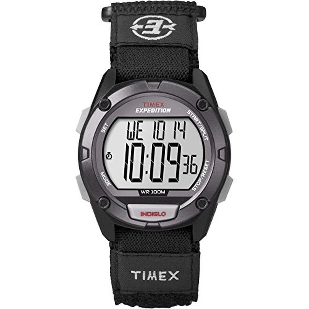 Timex Men's T49949 Expedition Digital CAT Black Fast Wrap Watch | Prem ...