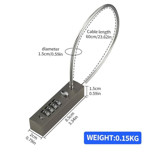Secure Outdoor Fence Gate Locks | Premium Chain Combination Locks ...
