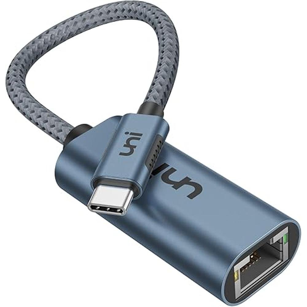 uni USB C to Ethernet Adapter, Driver Free RJ45 to USB C [Thunderbolt ...