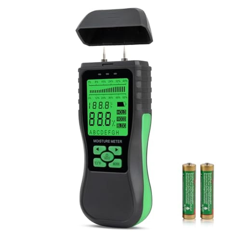 Moisture Meter for Wood and Building Materials | Kereinpo Digital Pin ...