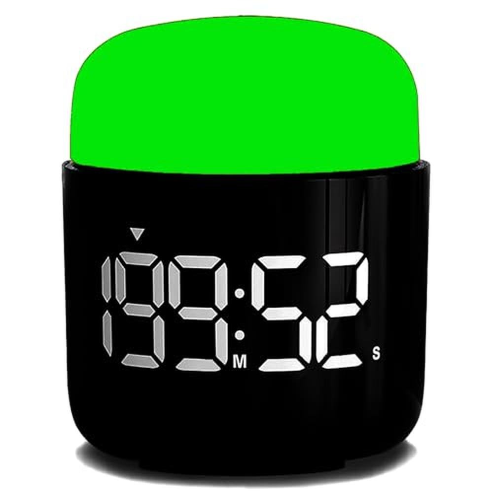 Table Twist Timer, Large LED Display Stopwatch, Silent & Loud Alarm, 1 ...
