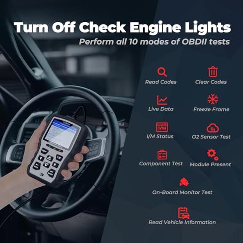Visdector CR20 Pro Enhanced Universal OBD2 Scanner Car Code Reader Che ...