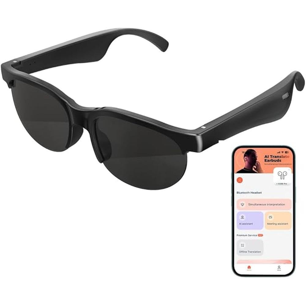 Ai Translator Glasses,Translator Smart Glasses, AI Translator Powered ...