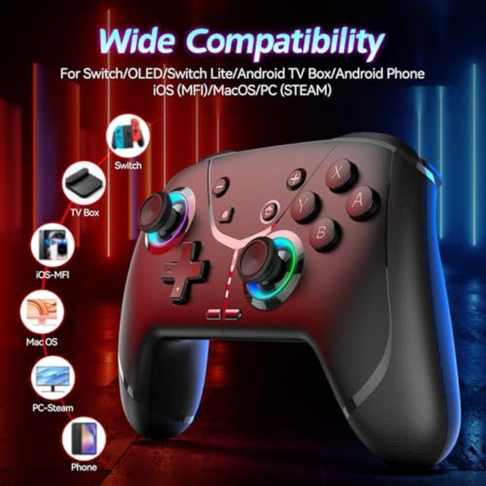 Switch Controller, Wireless Pro Controller for Nintendo Switch 2/Switc – Blumaple LLP