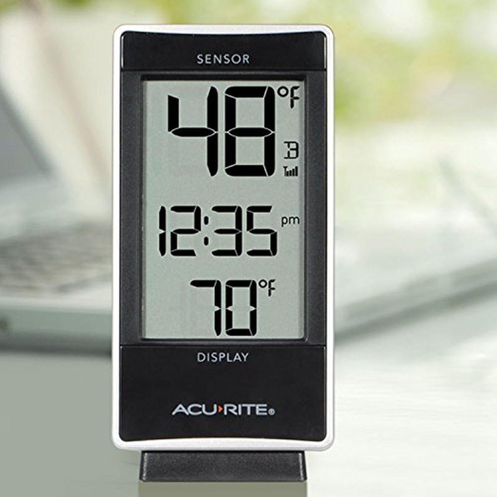 AcuRite 01090M Multi-Sensor Thermometer with 3 Indoor/Outdoor Temperat ...