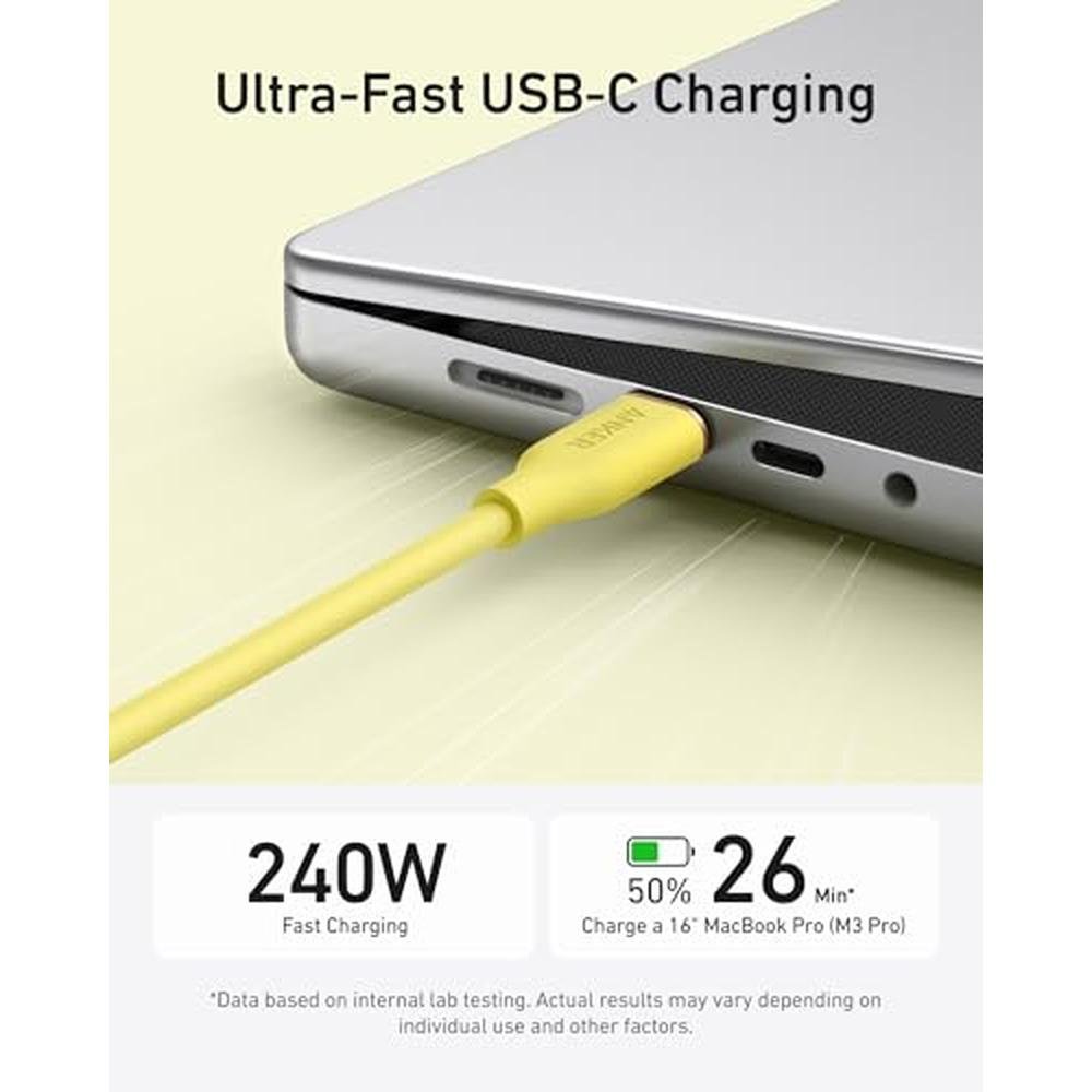 Anker USB C Cable, Type C Flow Cord, Fast Charging for iPhone 17 Serie ...