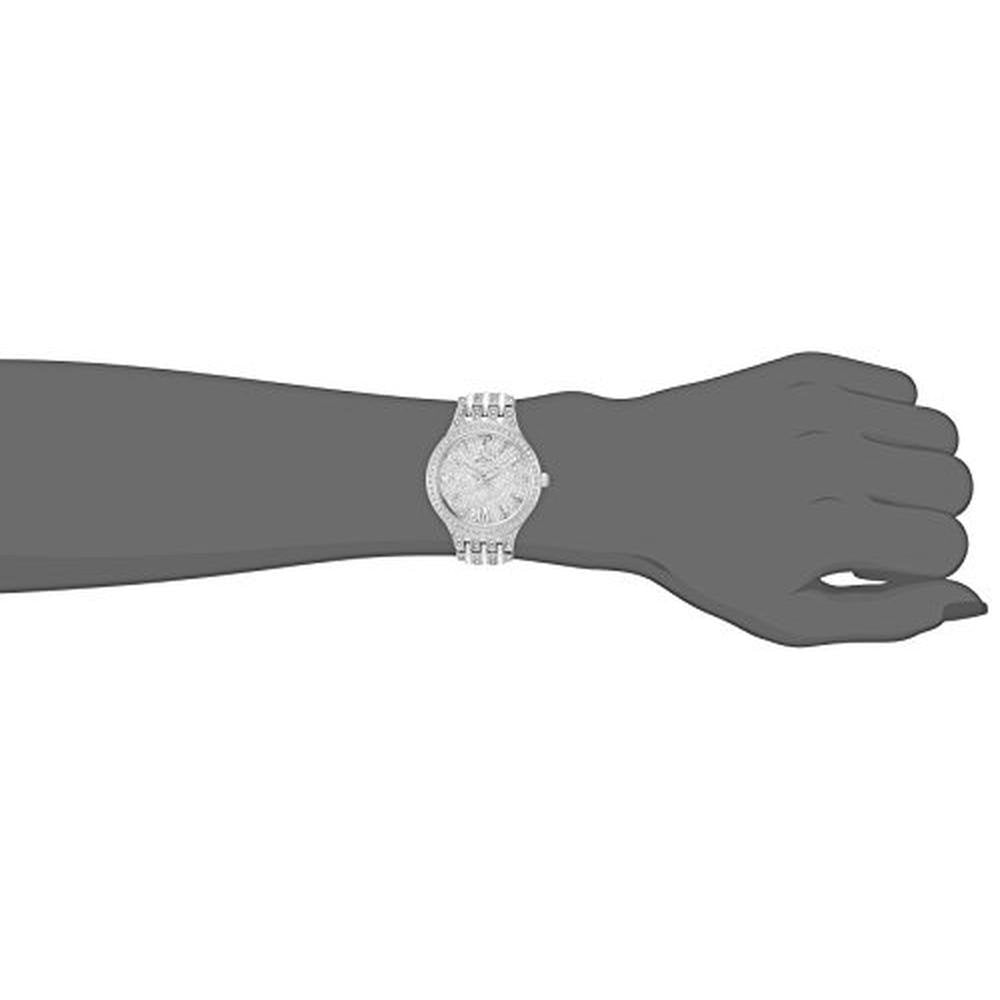 Bulova Ladies Crystal Phantom | Stainless Steel 2-Hand Quartz Watch ...