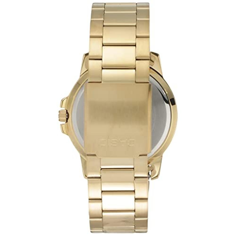 Casio Classic Gold-Tone Stainless Steel Band Date Indicator Watch (Mod ...