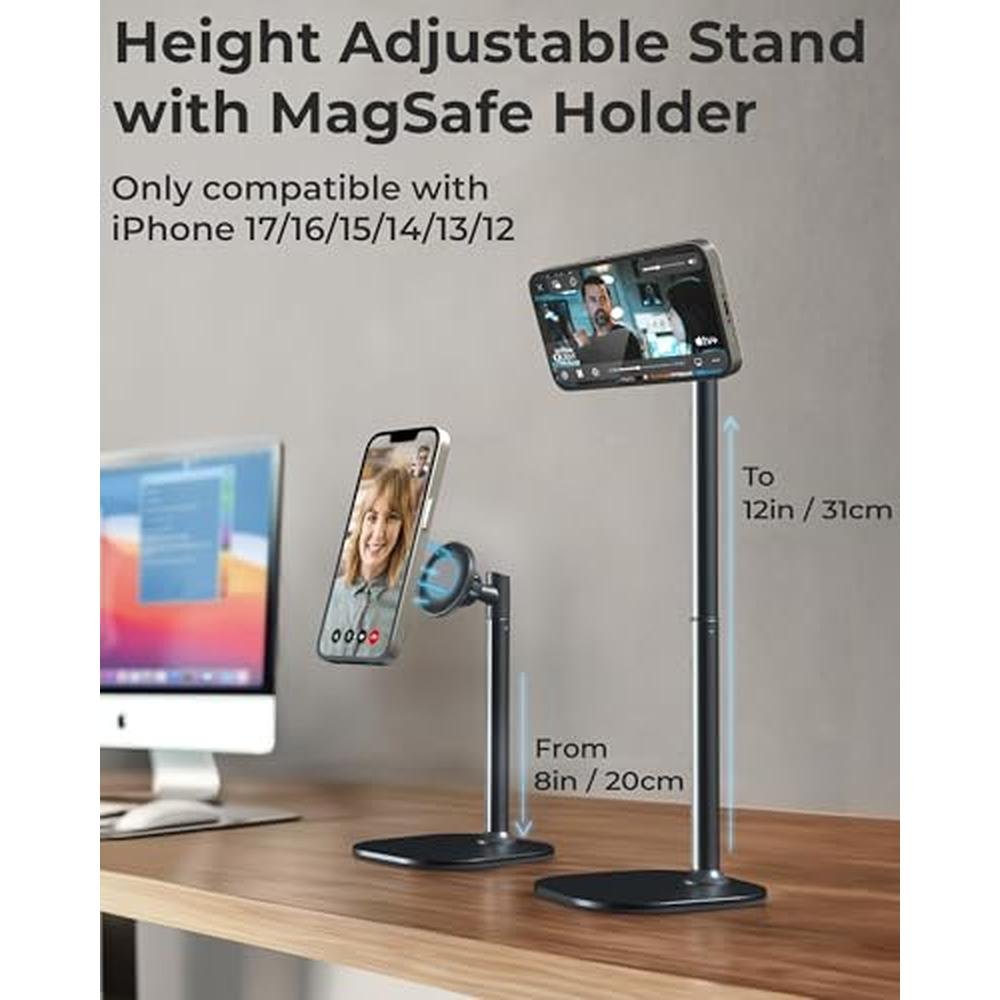 iPhone Stand | COOPER MagStand Adjustable Magnetic iPhone Stand for ...