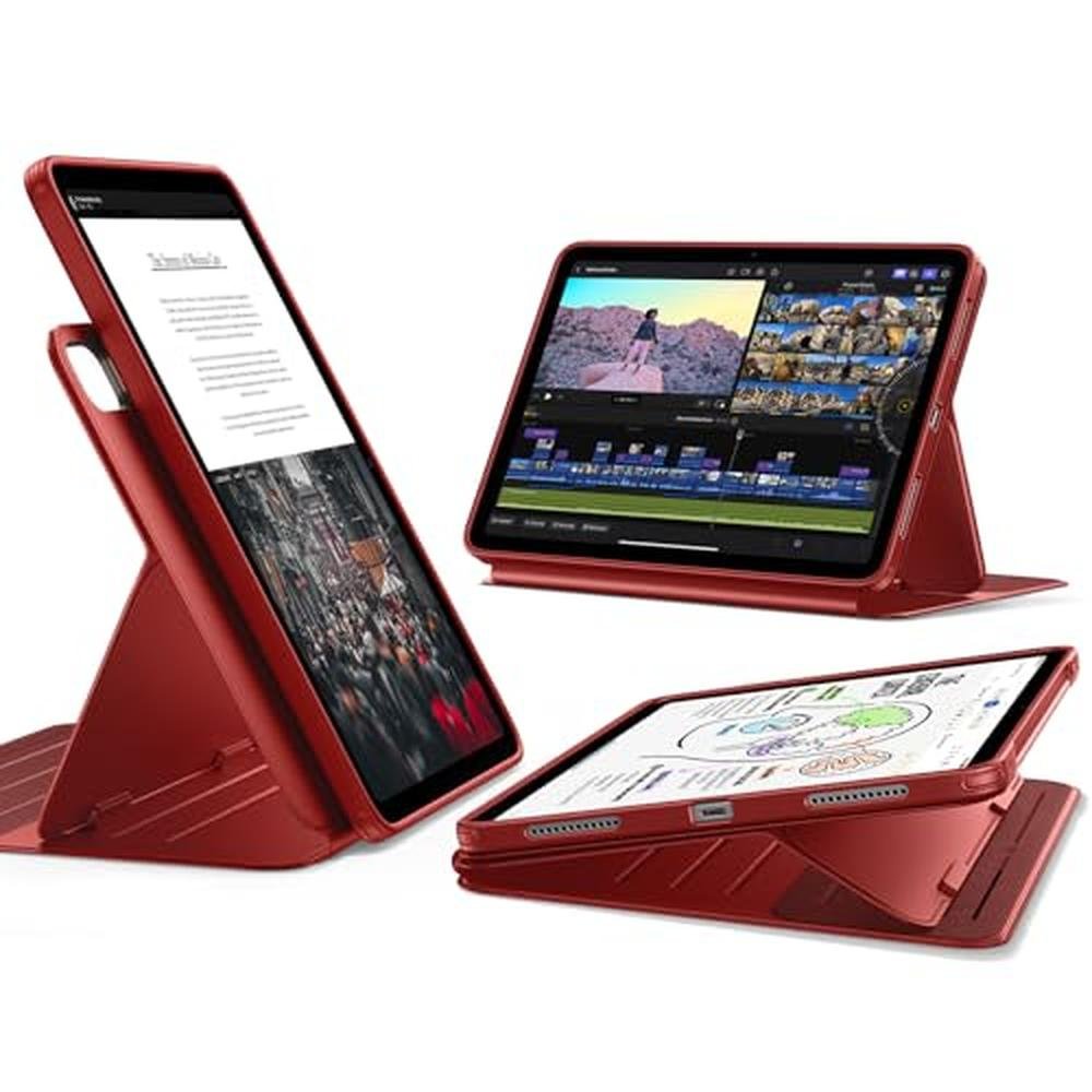 ESR iPad Case | ESR Shift Series Red for iPad Air 13 Inch M4/M3/M2 ...