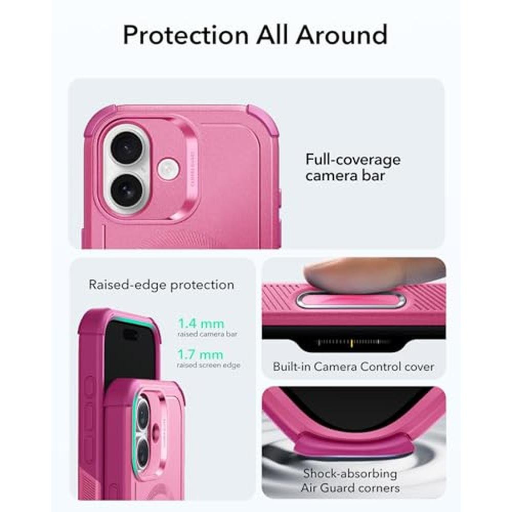 ESR iPhone Case | ESR Cyber Series iPhone 17 Case 7X Military-Grade ...