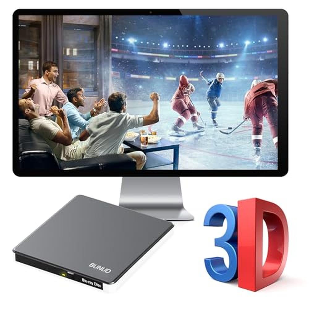 Blu Ray CD DVD Drive | External USB 3.0 Type C Blu Ray Burner BD Player ...