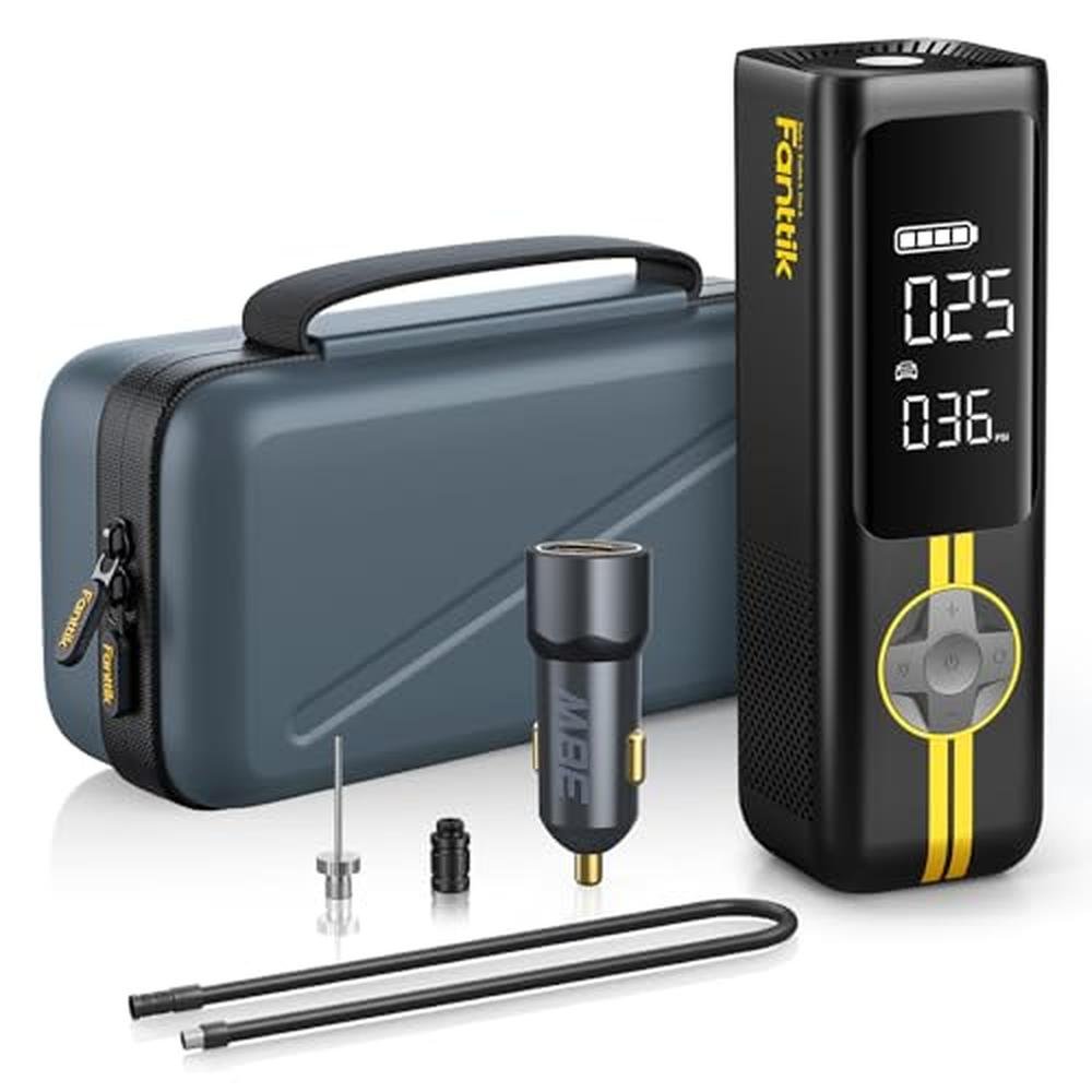 Fanttik X8 APEX Tire Inflator Portable Air Compressor, 1 Min Fast Infl ...