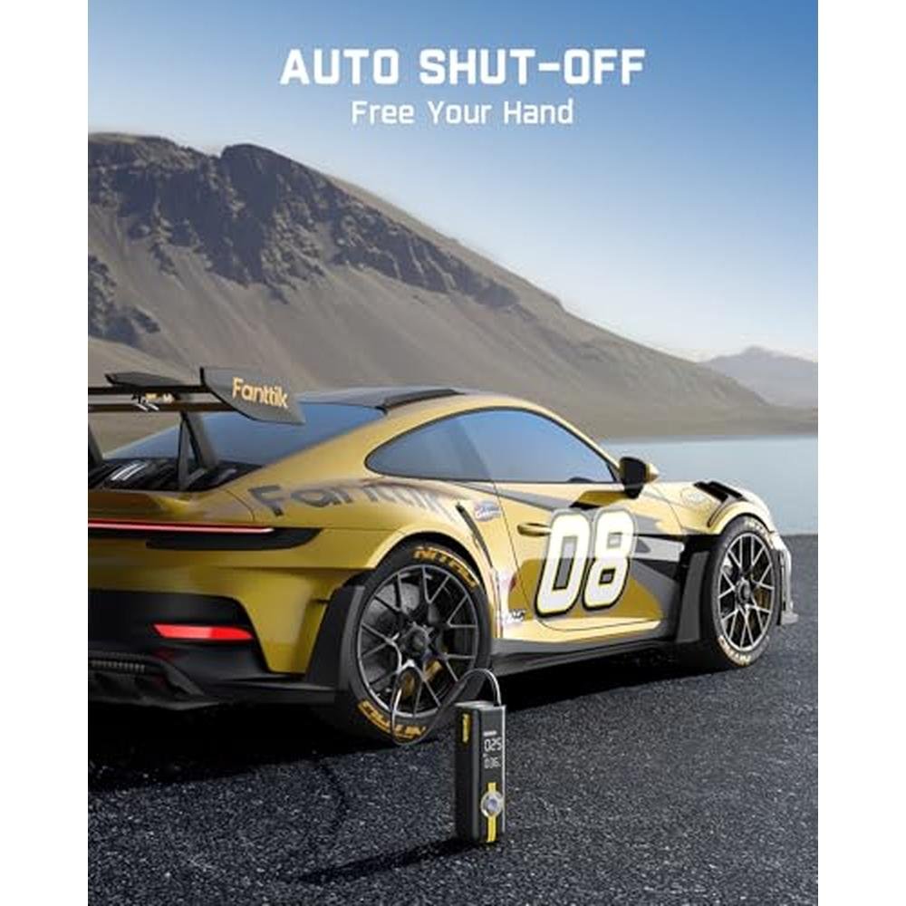 Fanttik X8 APEX Tire Inflator Portable Air Compressor, 1 Min Fast Infl ...