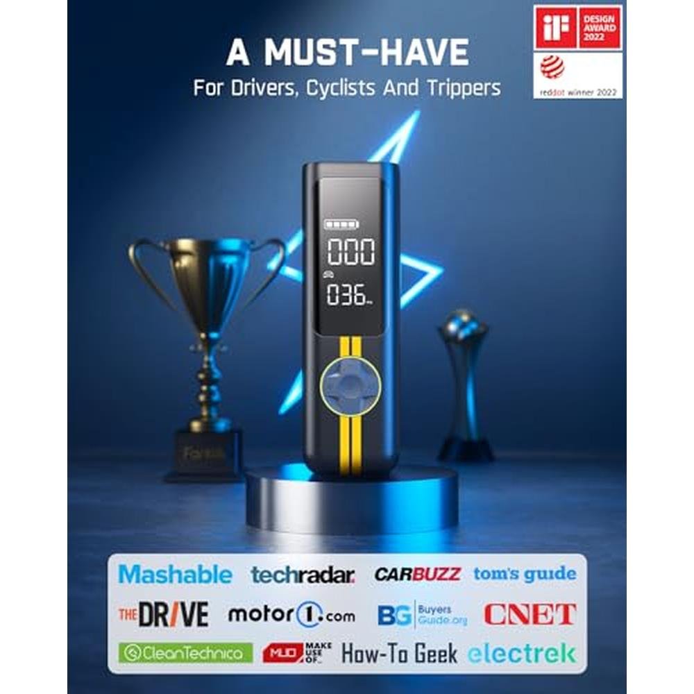 Fanttik X8 APEX Tire Inflator Portable Air Compressor, 1 Min Fast Infl ...