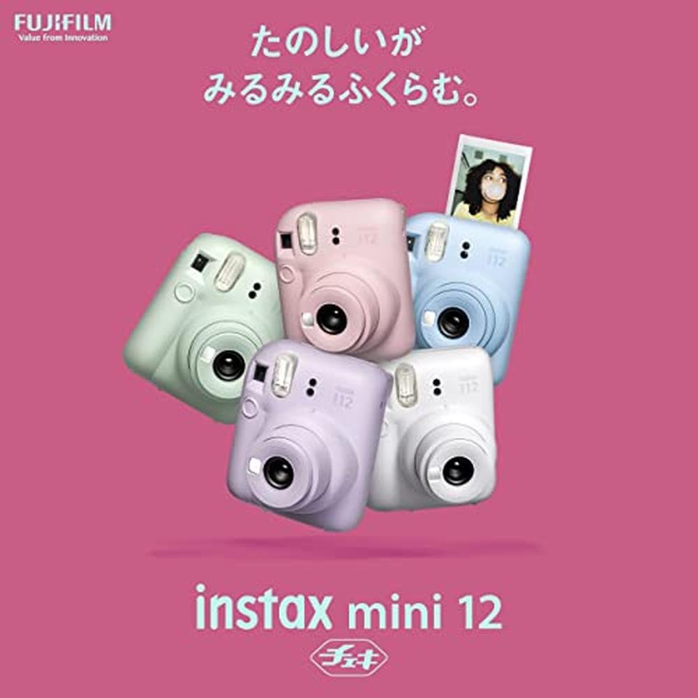 Fujifilm Instax Mini 12 | Pastel Blue Instant Film Camera | Premium ...