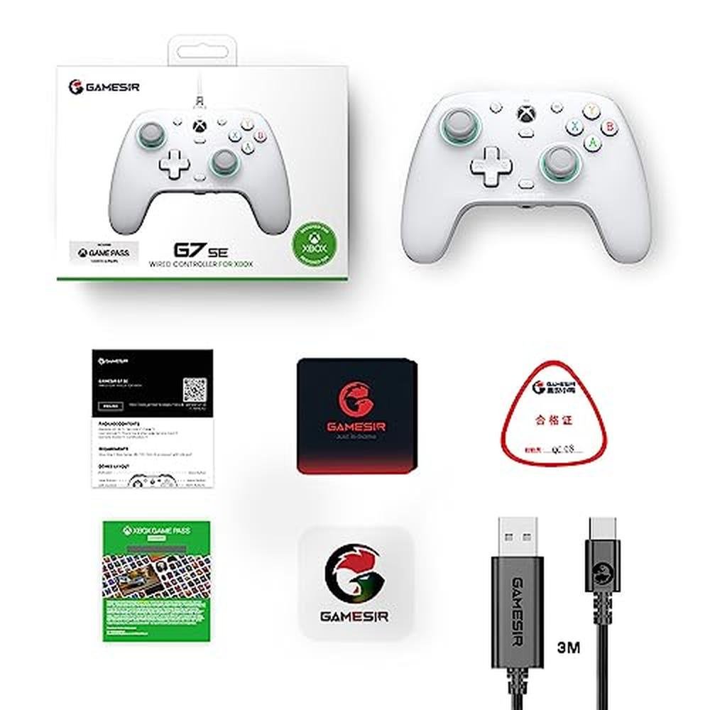 Xbox Hall Effect Controller | GameSir G7 SE Wired Xbox Controller with ...