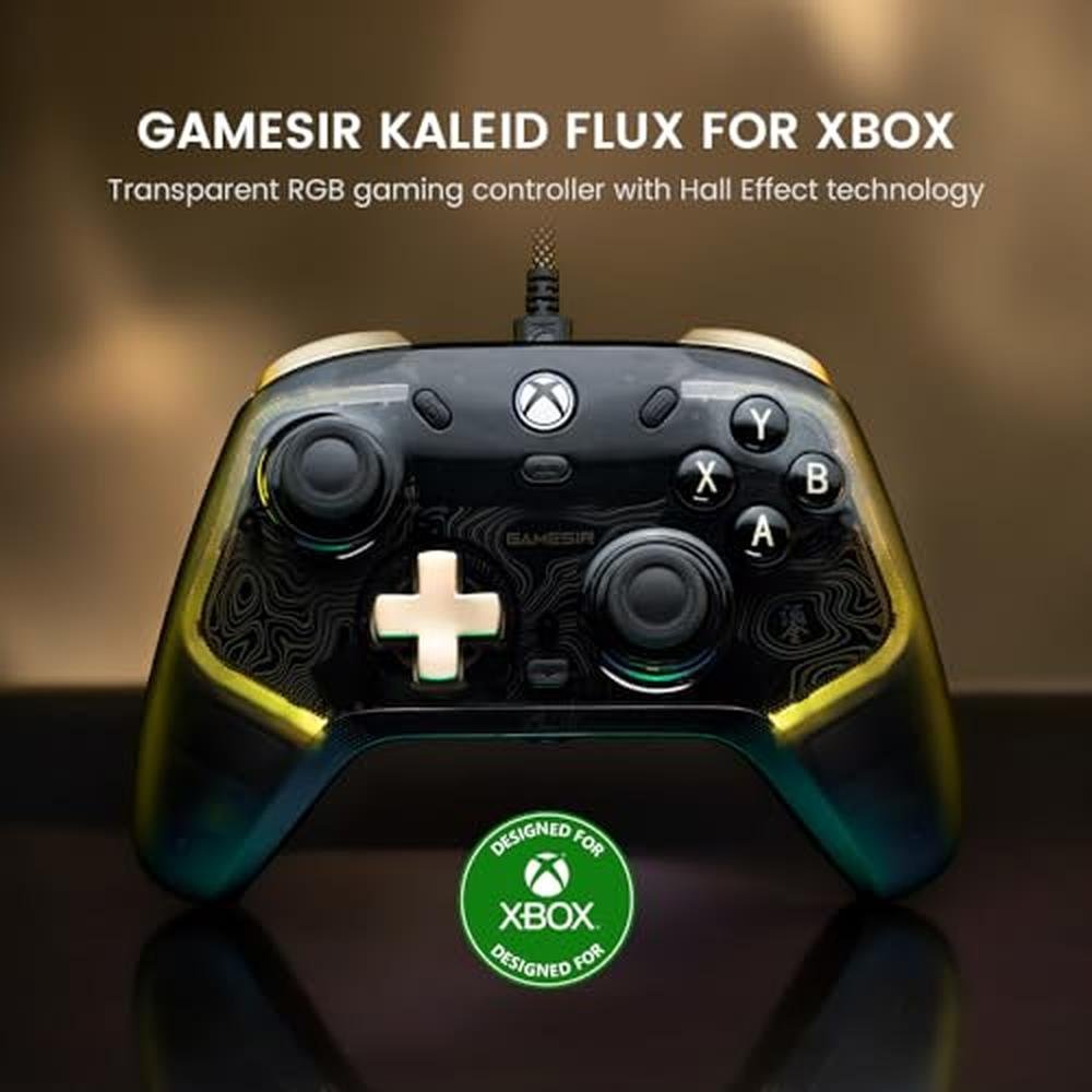 GameSir Kaleid Flux Enhanced Wired Controller for Xbox, RGB Lighting a ...