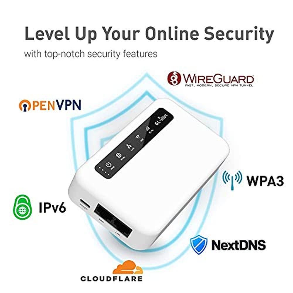 GL.iNetGL-XE300(Puli) 4GLTEMobileSmartVPNRouter|PortableWiFiWirelessTr ...