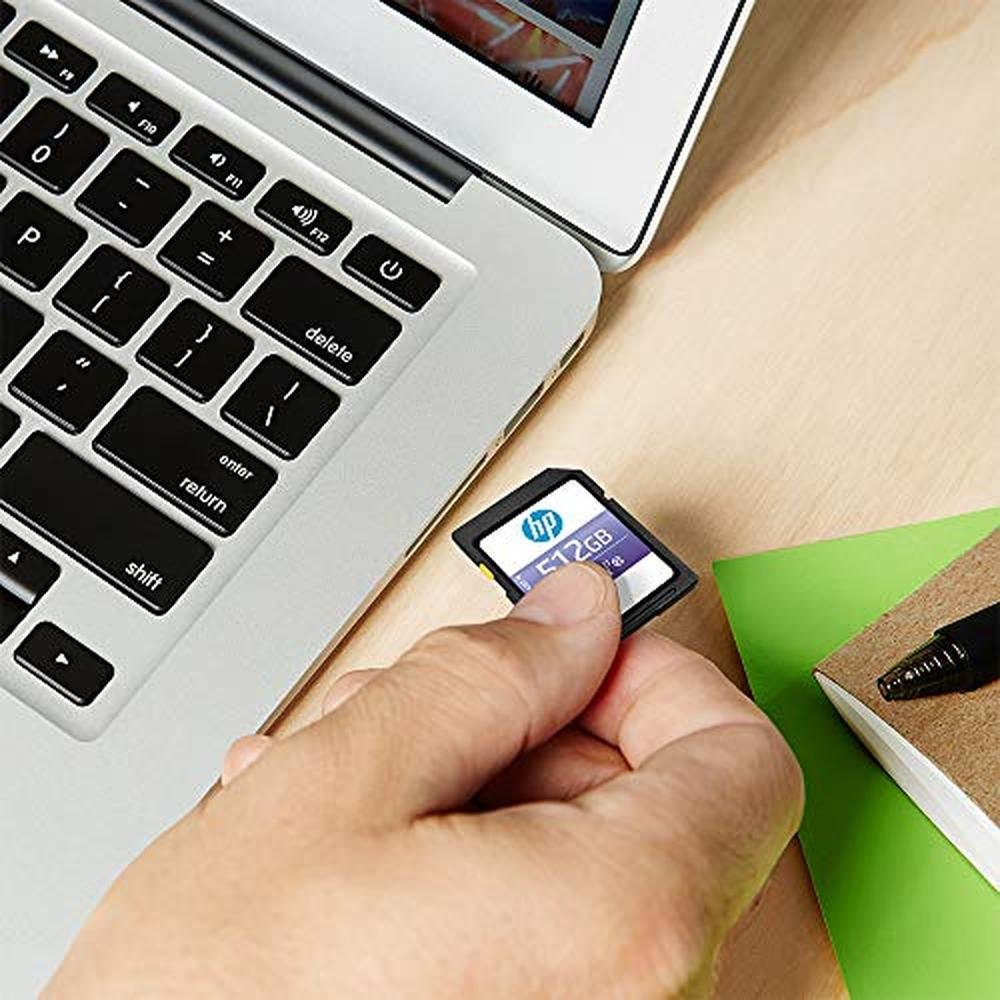 HP 512GB sx330 Class 10 U3 SDXC Flash Memory Card - 95MB/s, Class 10 ...