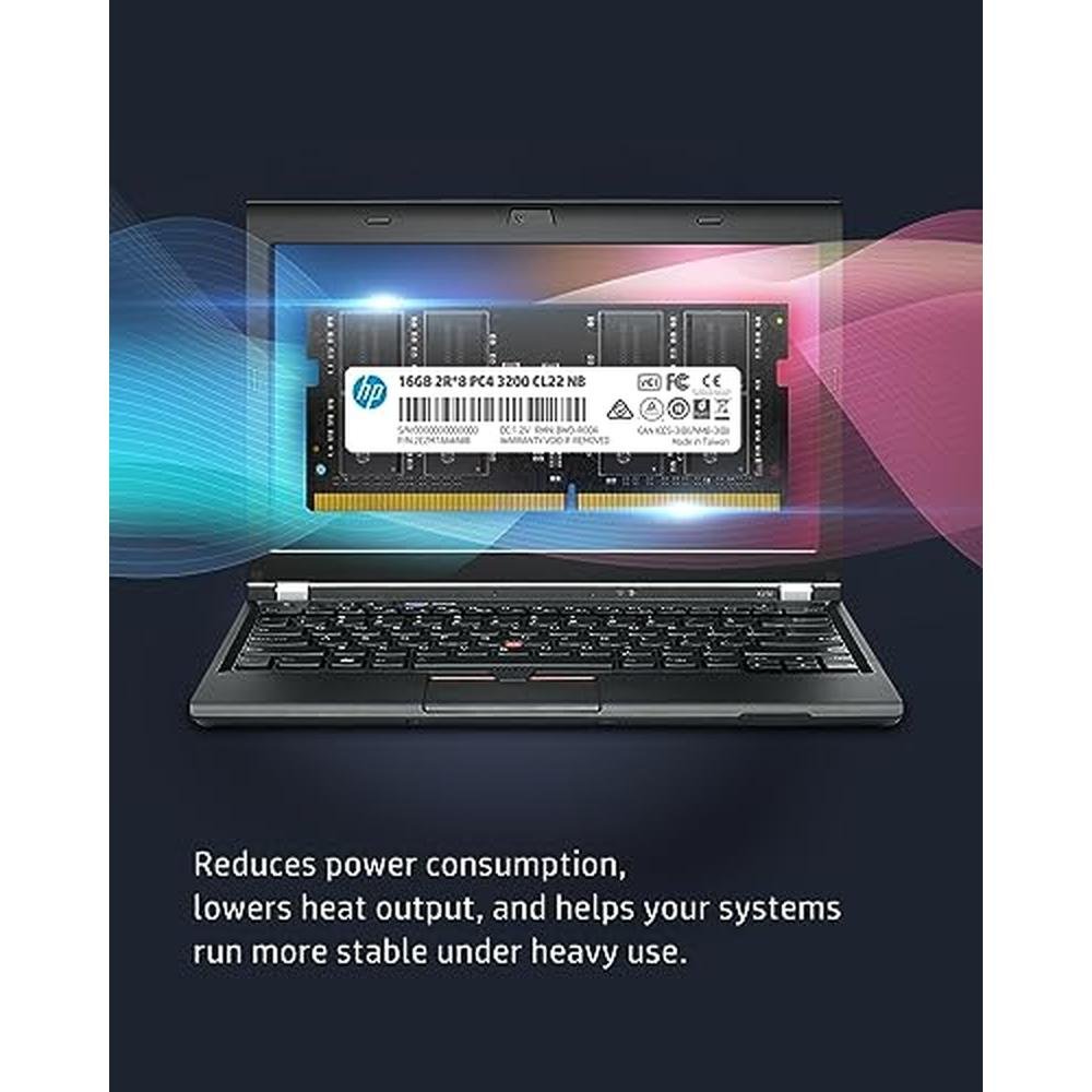 HP S1 16GB RAM DDR4 (1x16GB) Laptop Ram 3200 MHz SODIMM PC4-2500 CL22 ...
