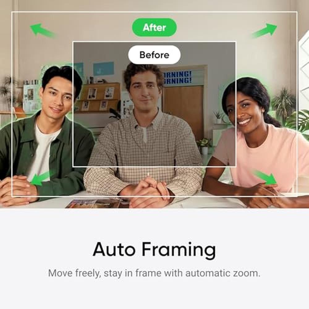 Insta360 Link 2C Tripod Bundle - 4K Webcam for PC/Mac, 1/2" Sensor, Au ...