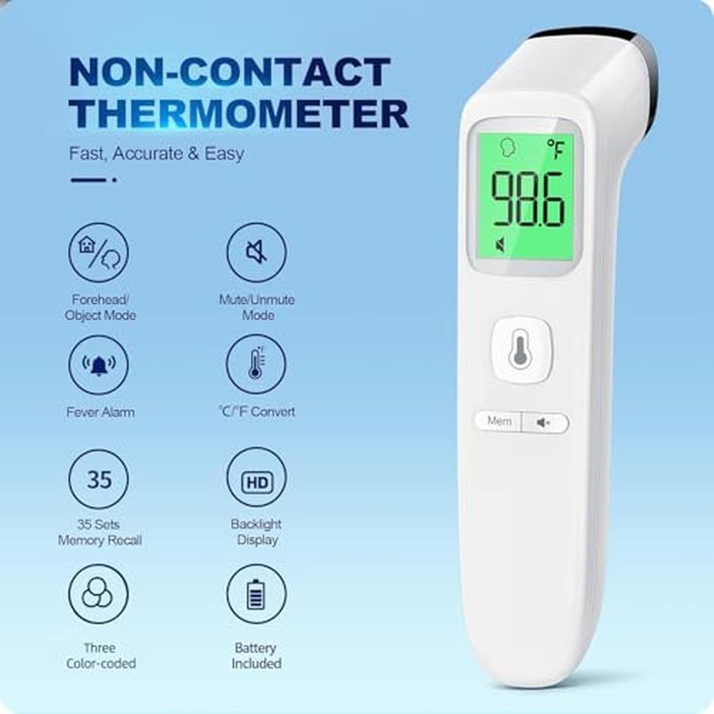 Thermometer Mode | No-Touch Thermometer for Adults and Kids | Accurate ...