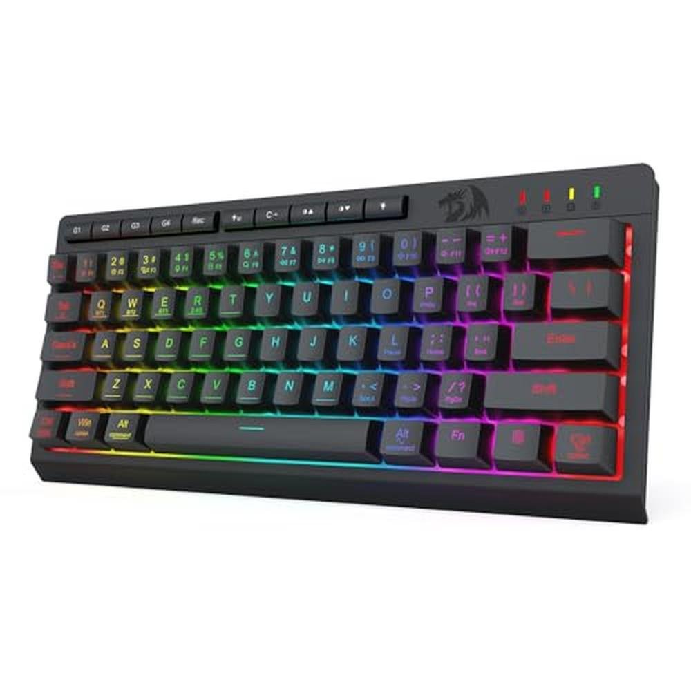 Keys Keyboard | Redragon K522 PRO 60% Wireless RGB Membrane Gaming ...