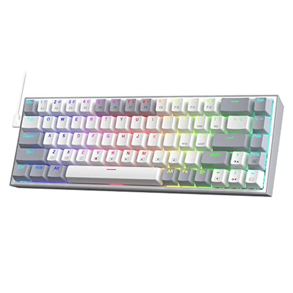Keyboard Keys | Redragon K631 Gery 65% Wired RGB Gaming Keyboard 68 ...