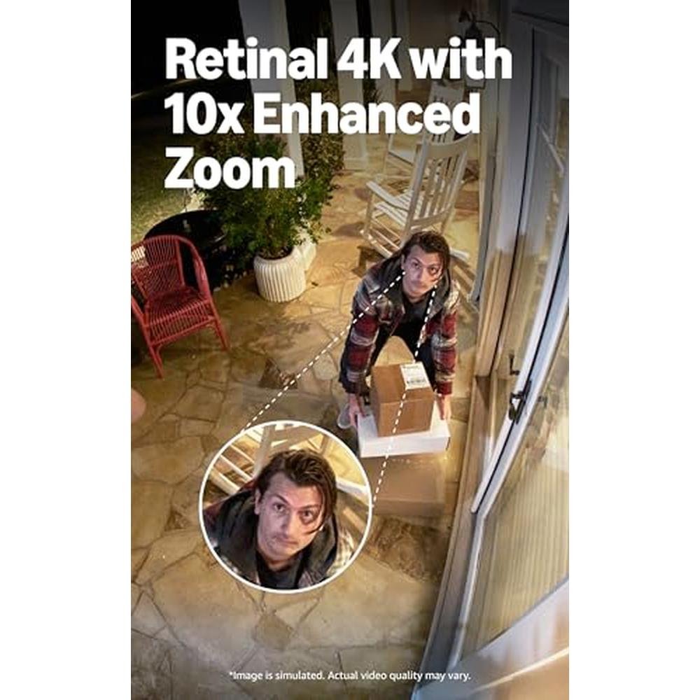 Ring Outdoor Cam Pro, Plug-In (newest model), Home or business securit ...