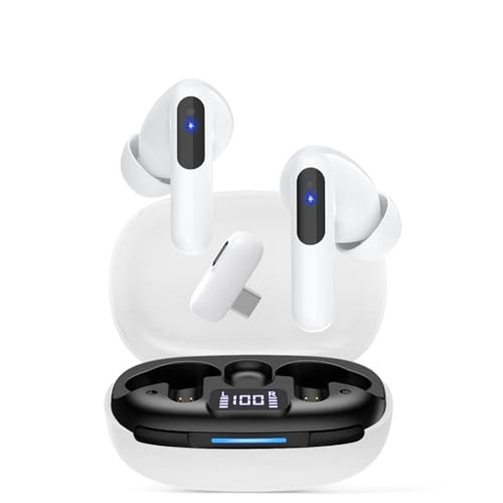 RYR Wireless Gaming Earbuds, 20ms Low Latency, Gaming Earbuds with Noi ...