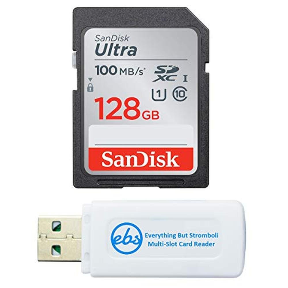 SanDisk 128GB SD Ultra SDXC Memory Card Works with Canon EOS Rebel T5 ...