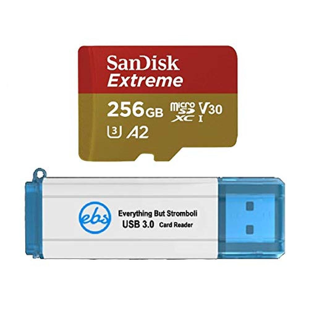 SanDisk 256GB Micro SDXC Memory Card Extreme Works with GoPro Hero 7 B ...