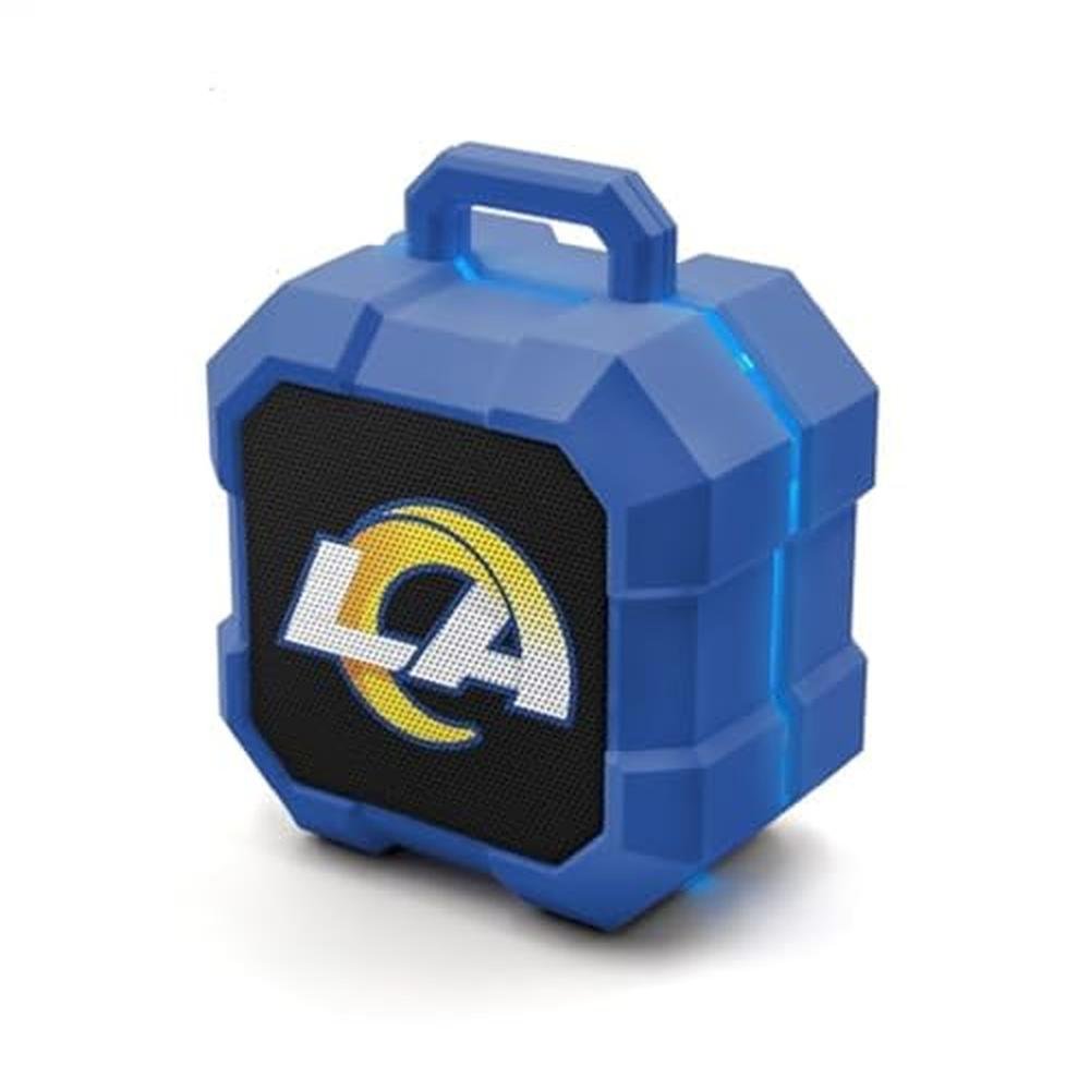 SOAR NFL Shockbox LED Wireless Bluetooth Speaker, Los Angeles Rams ...