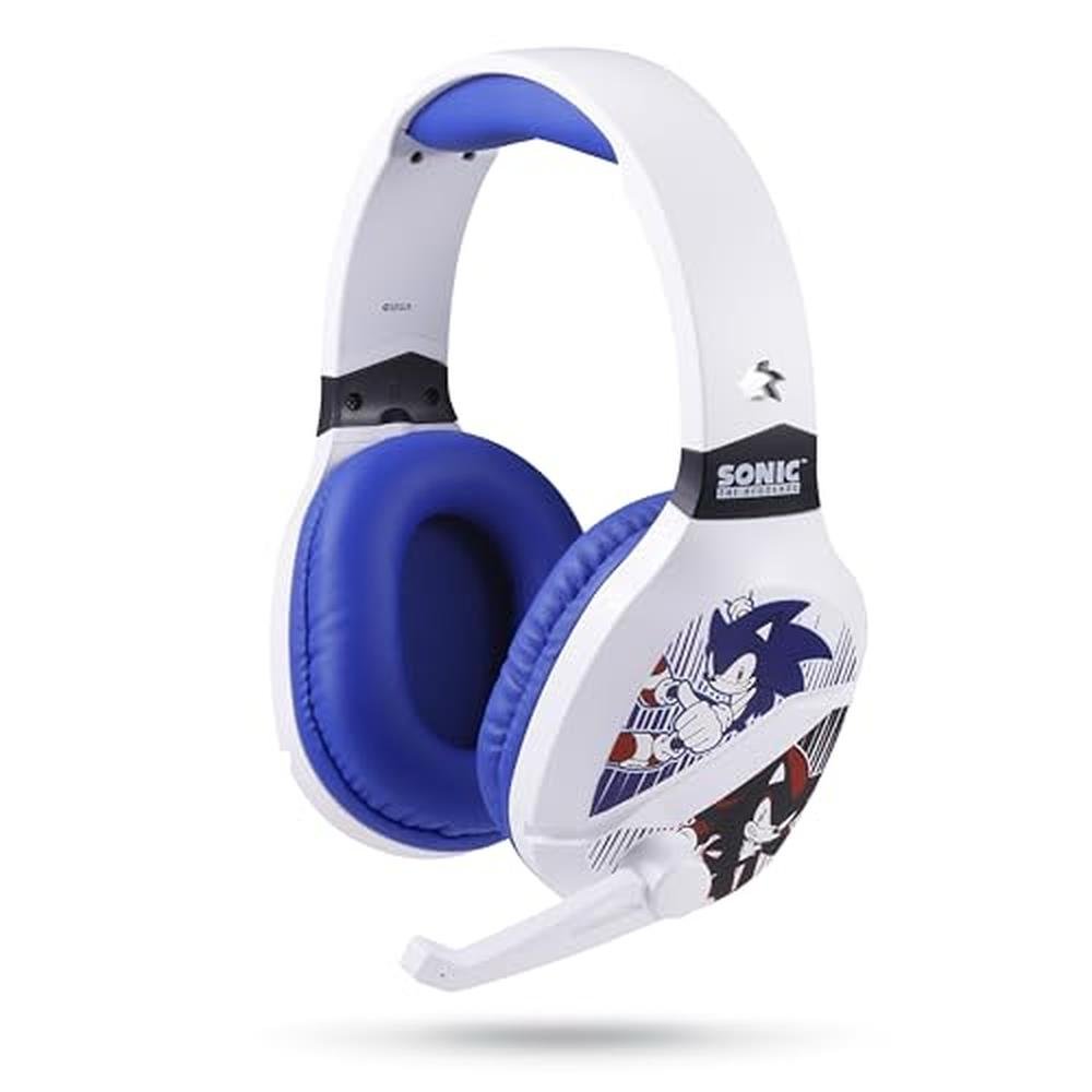 Sonic The Hedgehog Wireless Gaming Headset with Bluetooth, Low Latency ...