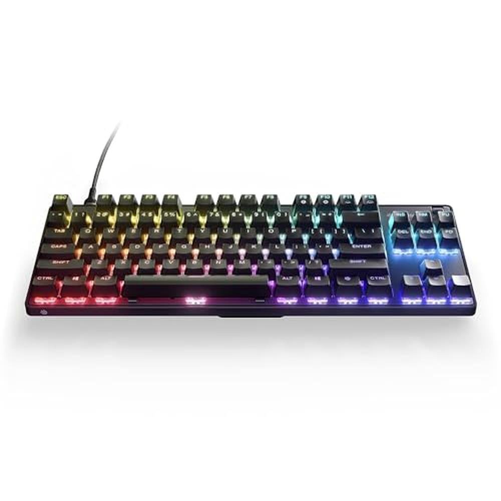 SteelSeries Apex 9 TKL - Mechanical Gaming Keyboard - Optical Switches ...