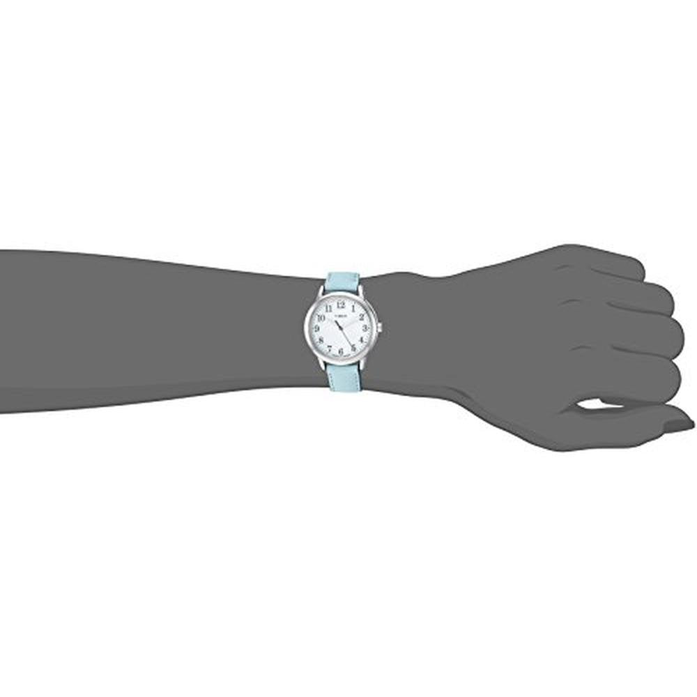 Timex Women's Easy Reader 30mm Watch | Silver Tone Case White Dial ...