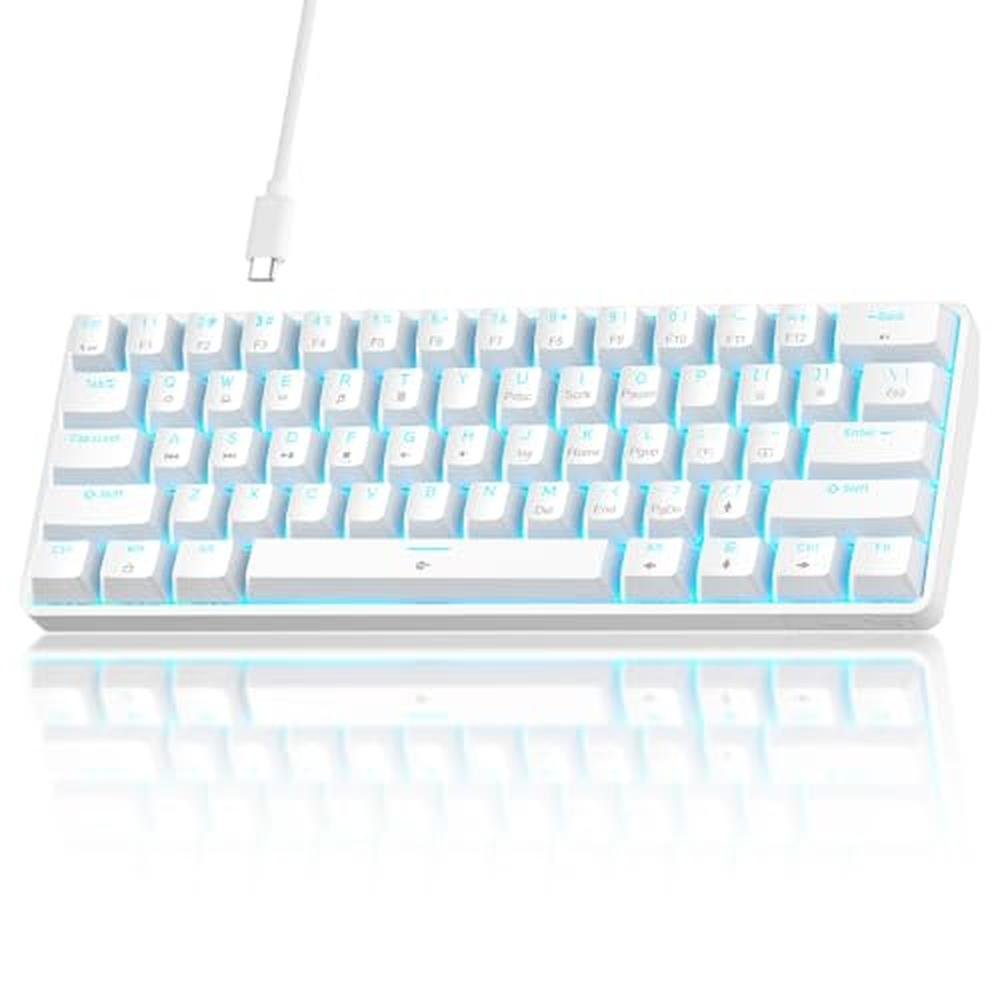 TMKB Mechanical Gaming Keyboard | TMKB 60 61-Key Wired Keyboard | Red ...